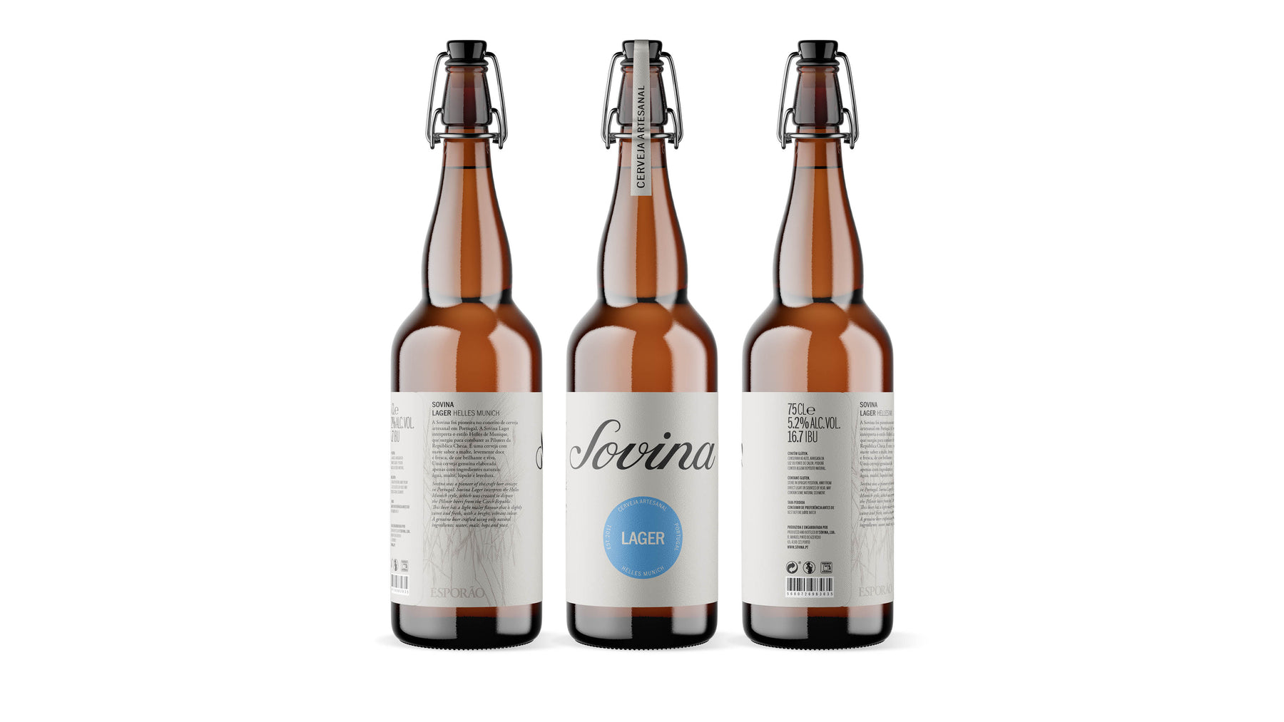 Cerveja Sovina Lager - CREATIVE GOURMET