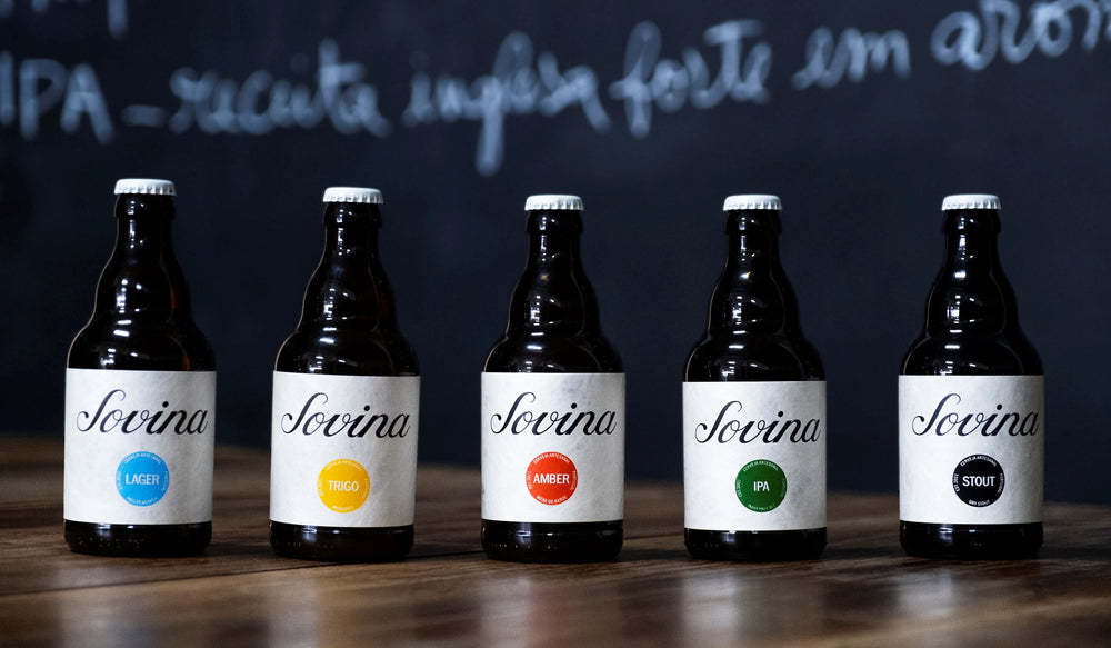 Cerveja Sovina Lager - CREATIVE GOURMET